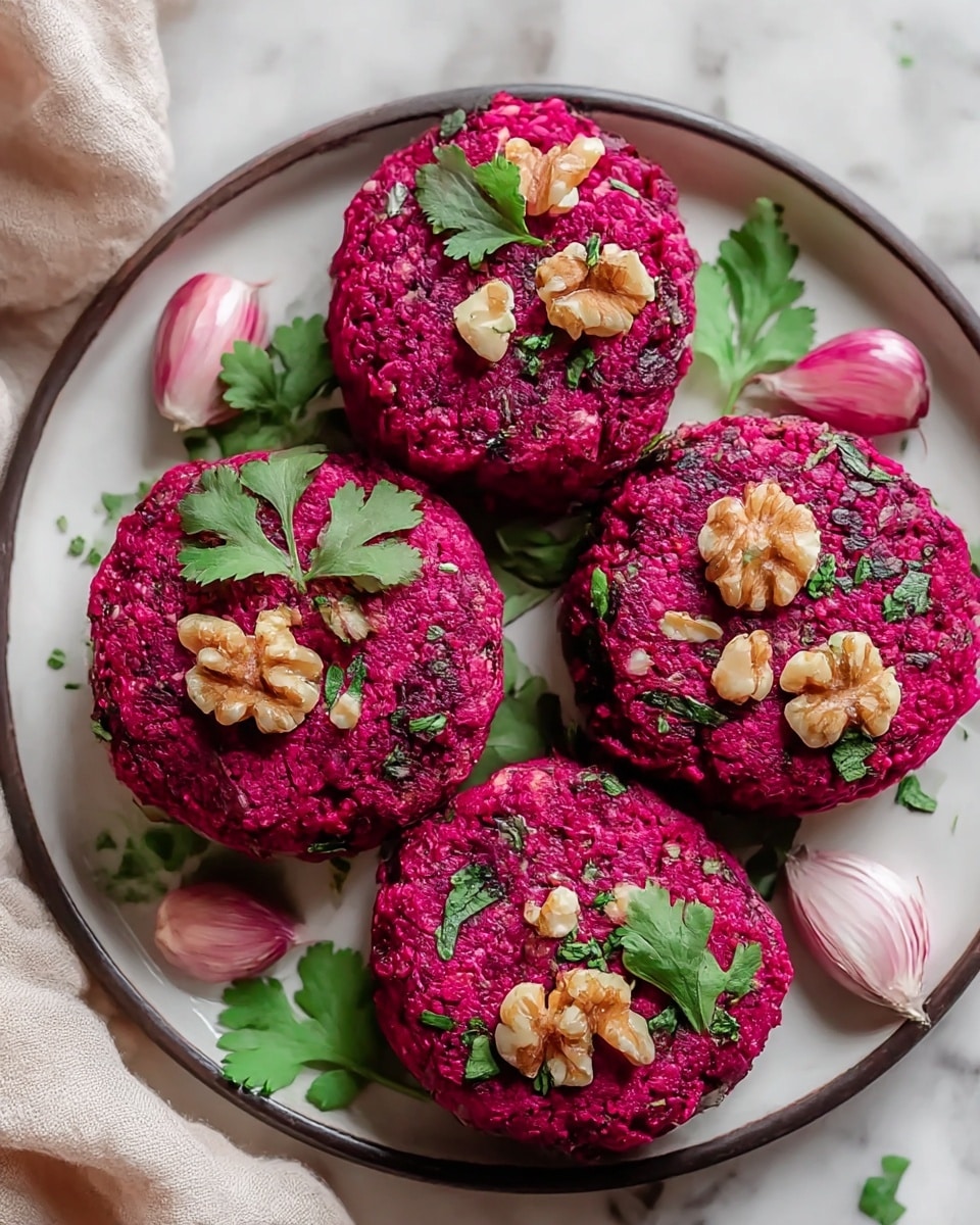 Irresistible Georgian Beet and Spinach Pkhali | Flavorful Appetizer