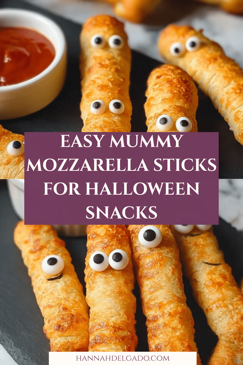 Mummy Mozzarella Sticks: Fun Halloween Party Snack