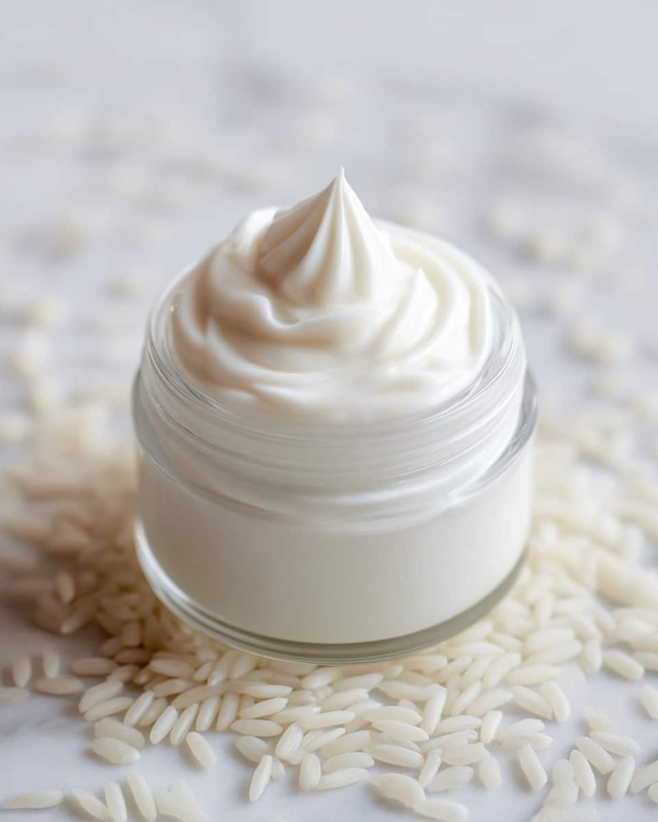 Homemade Rice Milk Facial Cream: Nourishing DIY Skincare